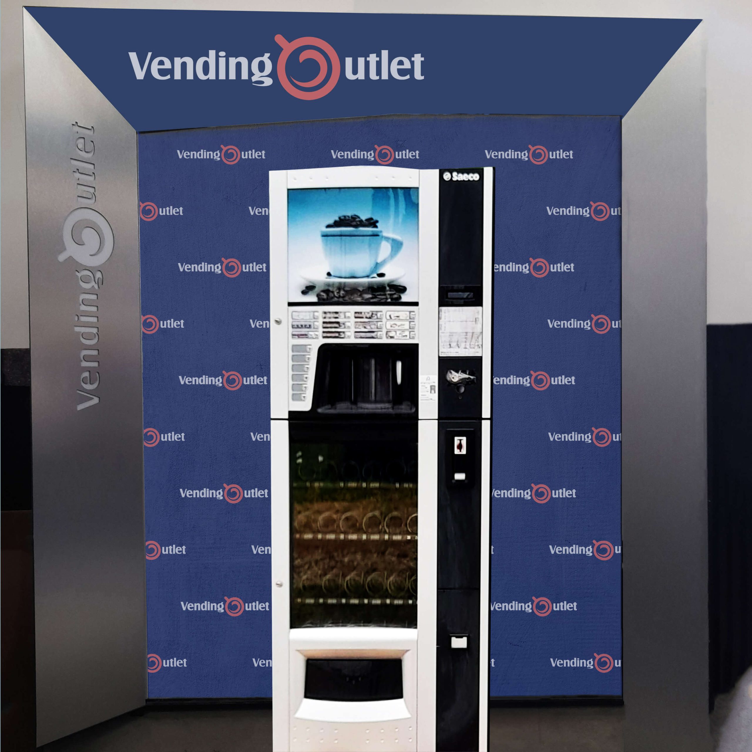 Saeco Diamante Espresso - Fekete - Vendingoutlet